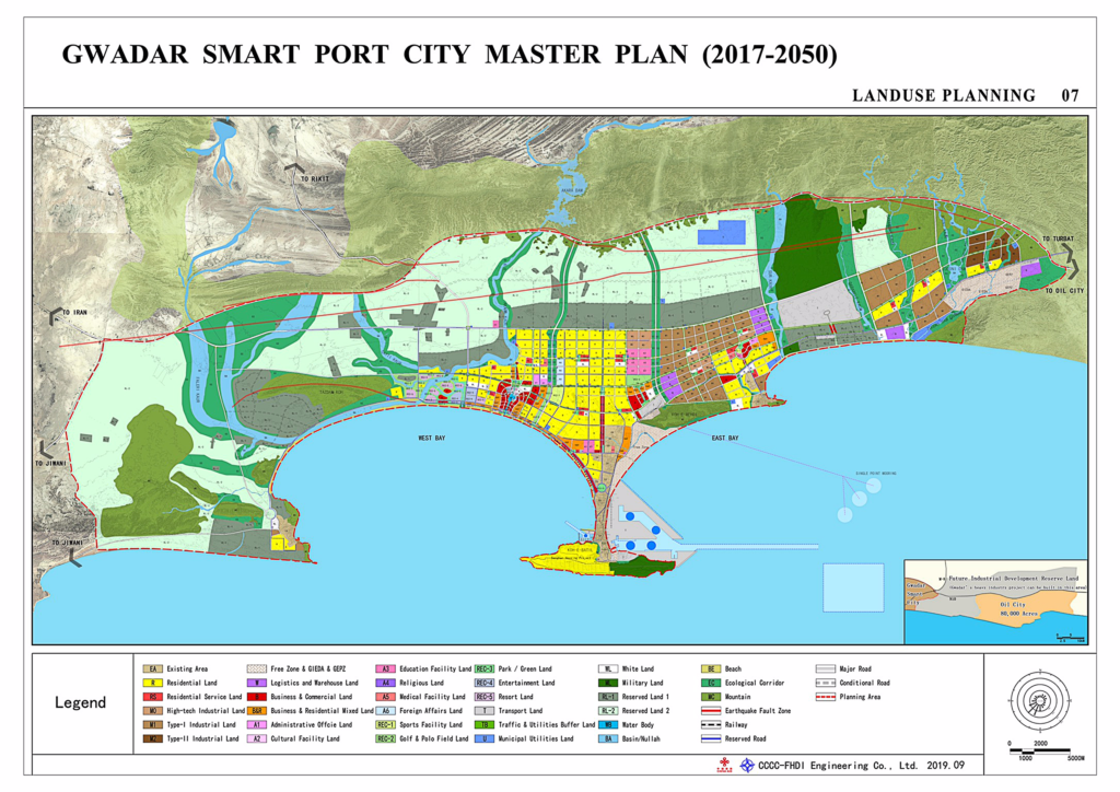 Gwadar’s masterplan approved in September 2019 - OBOReurope
